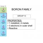 Trends in Physical Properties of Group 13 Elements - Overall Science